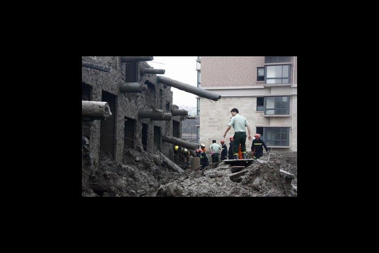Images: 13-storey building collapse in Shanghai | News | Building